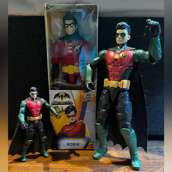 DC Comics | Toys | Dc Comics Robin Figure Bundle | Poshmark